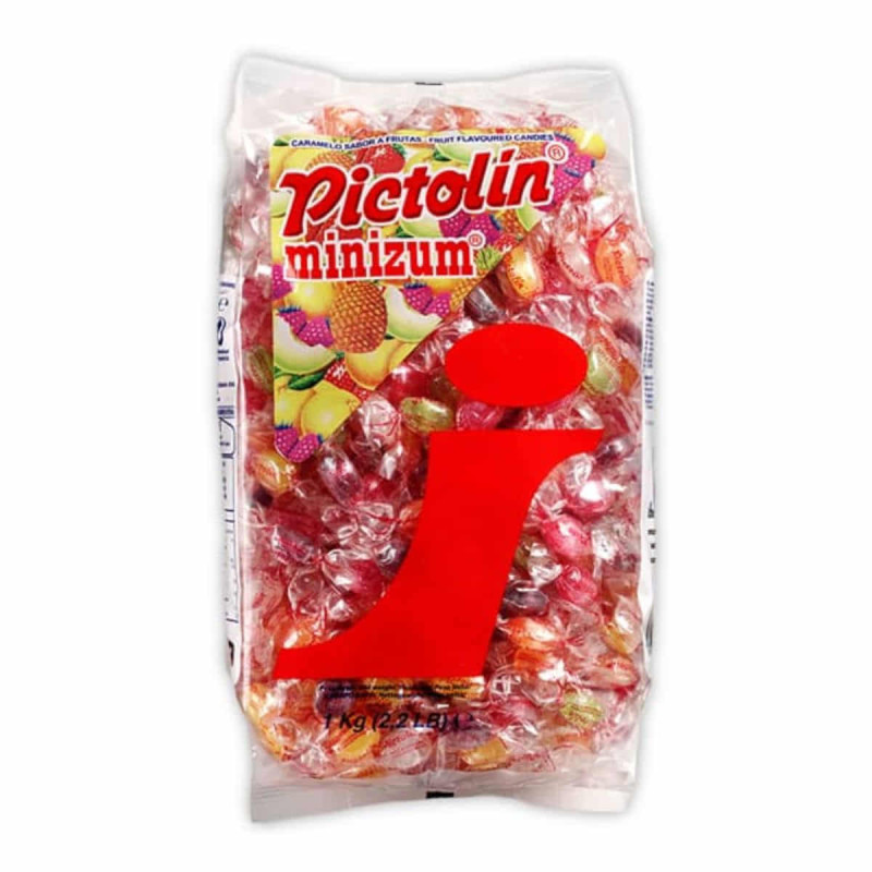 Caramelo Pictolin Minizum 0.5kg - Deliciosos y sin azúcar - hipergol.com