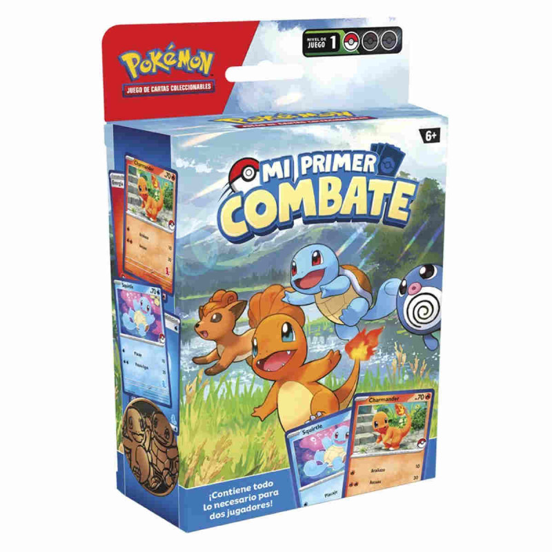 Colección Mi Primer Combate Pokémon: Aprende con Squirtle y Charmander ...