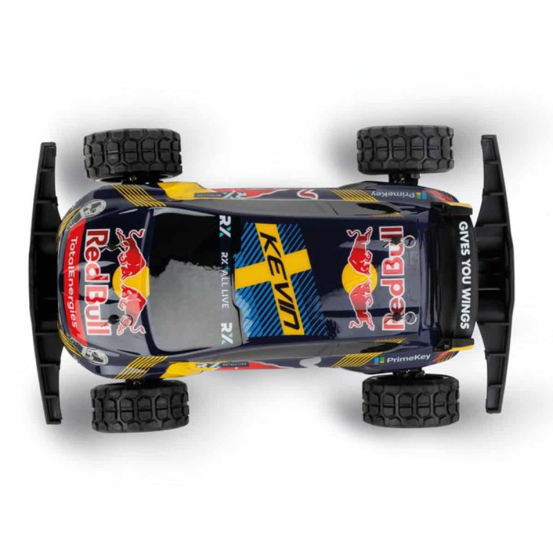 Peugeot wrx 208 red bull 2.4ghz rallycross hansen. escala 1/18 ...