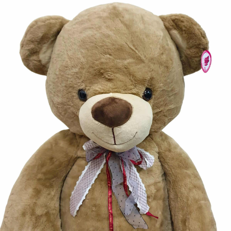 Oso de peluche smile marrón 120cm - hipergol.com