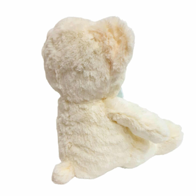 Oso de peluche blanco 40cm - hipergol.com