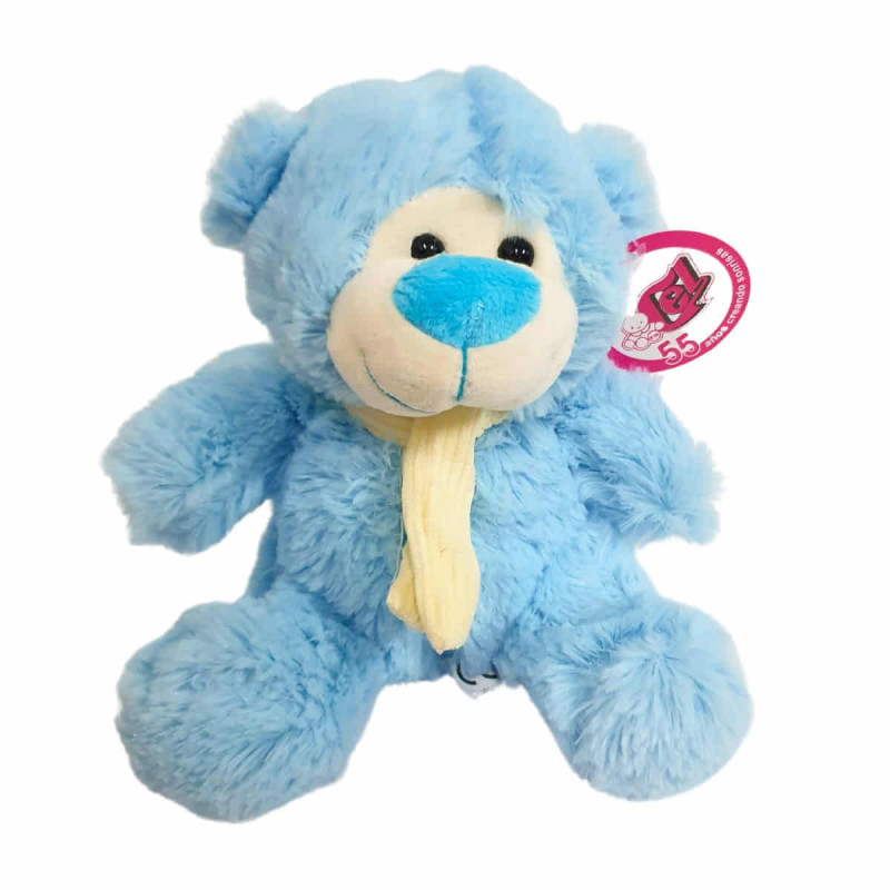 Oso de peluche azul 20cm - hipergol.com