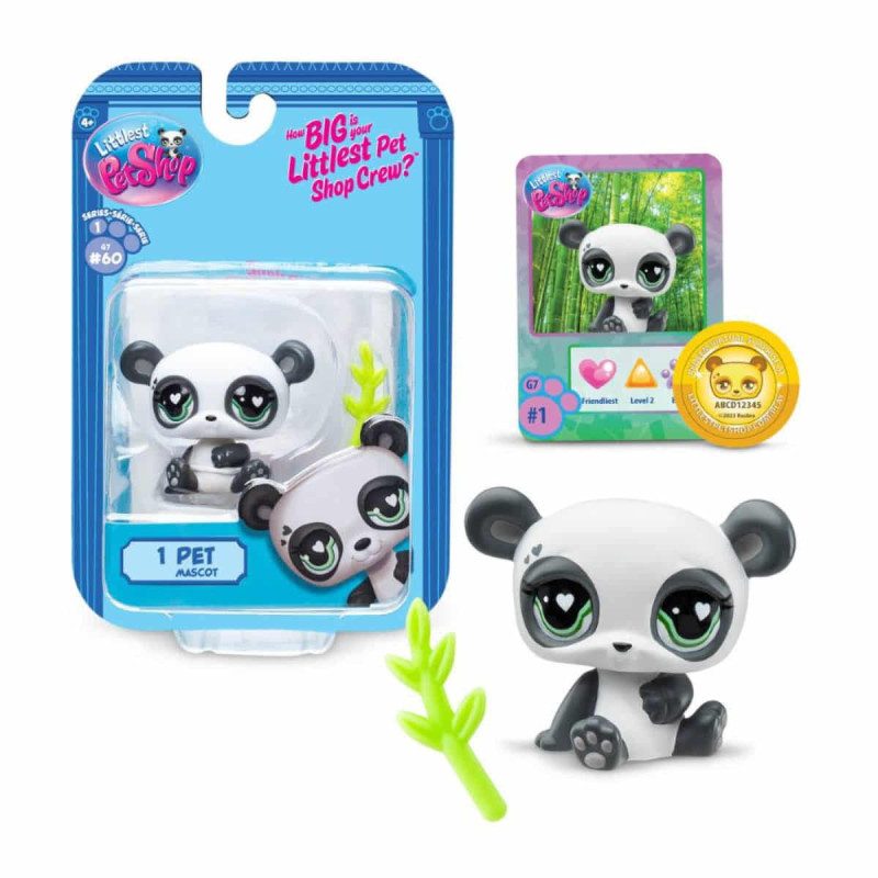 Figura littlest pet shop panda stic pal - hipergol.com
