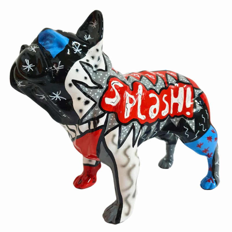 Figura bulldog frances 20cm brun-one juliani - hipergol.com