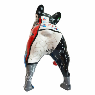 Figura bulldog frances 20cm brun-one juliani - hipergol.com