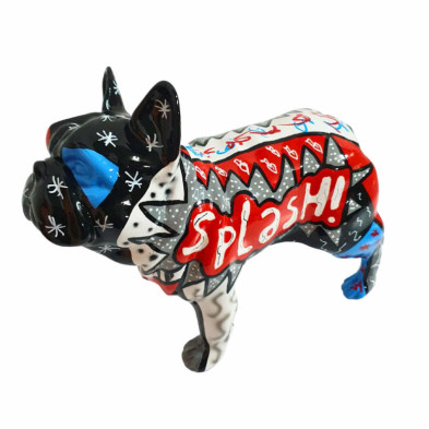 Figura bulldog frances 20cm brun-one juliani - hipergol.com