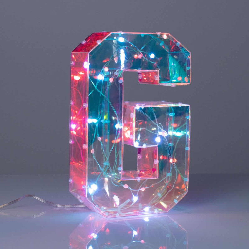 Lámpara letra g iluminada + hub usb - hipergol.com