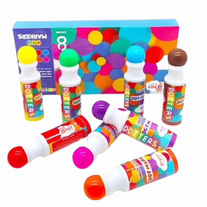 Estuche 8 colores dotters - hipergol.com