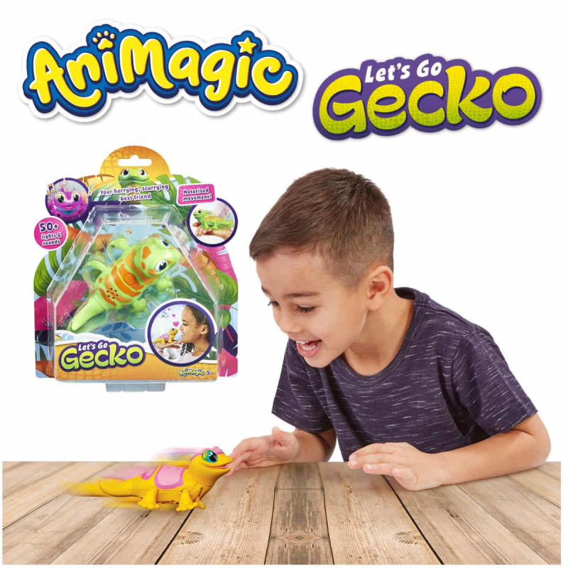 Animagic gecko lets go - hipergol.com