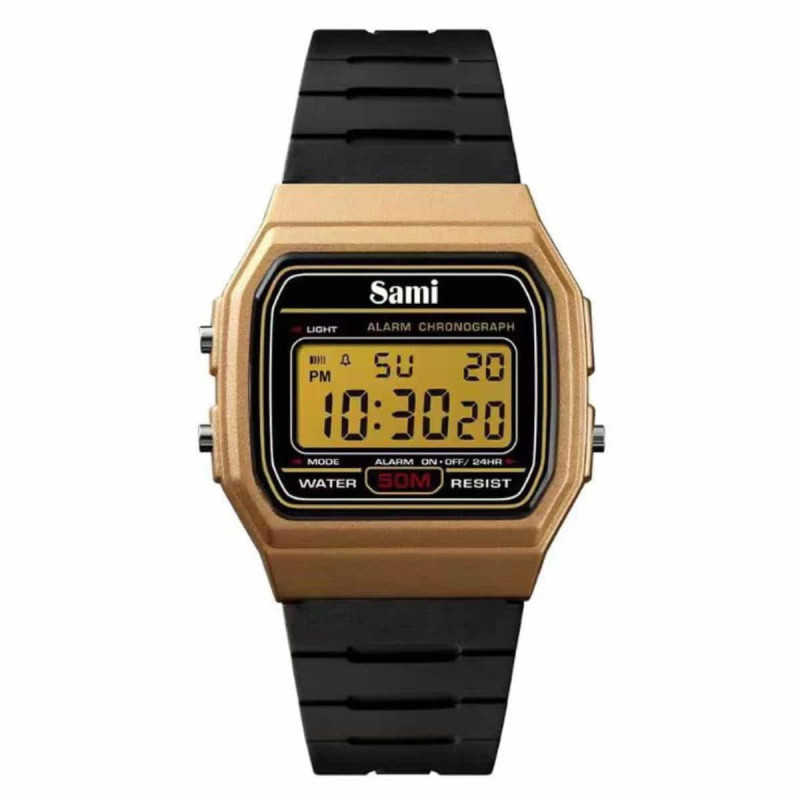 Reloj vintage lcd dorado - hipergol.com