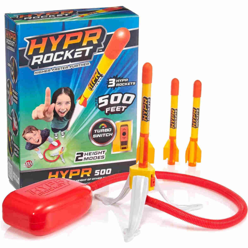 Hypr Rocket Jump 500: Cohete de Juguete WOW Stuff - hipergol.com
