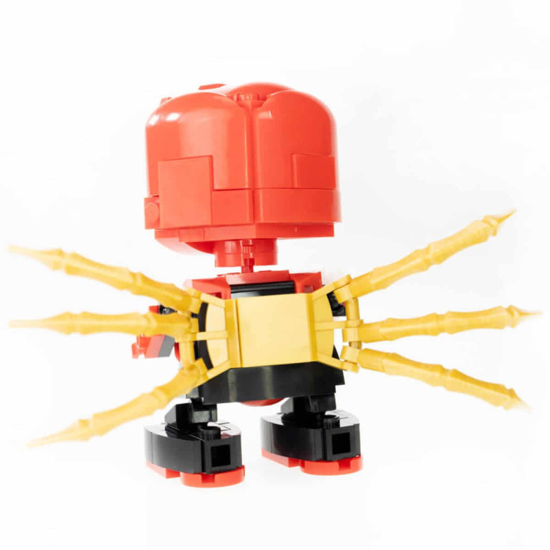 Set de Construcción Soldado Héroe Rojo - 215 Piezas - hipergol.com
