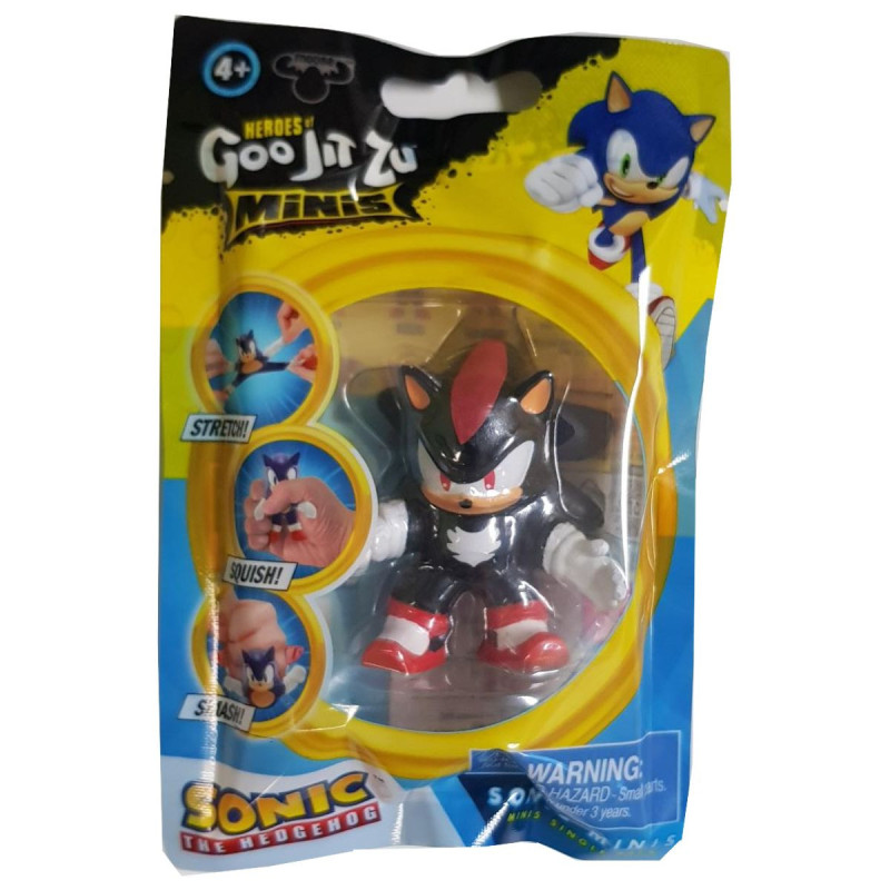 Figura Goo Jit Zu Minis Sonic Shadow the Hedgehog - Elástica y Divertida - hipergol.com