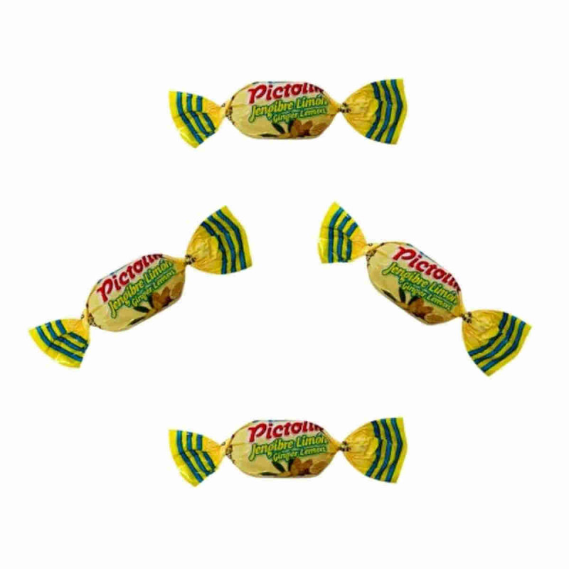 Caramelo Pictolín Jengibre y Limón Sin Azúcar – Bolsa 1kg - hipergol.com