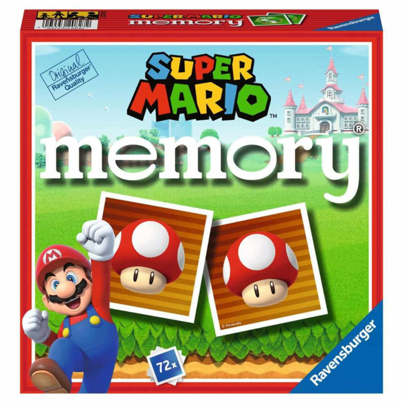 Juego Memory Super Mario Ravensburger | Diversión Familiar - hipergol.com