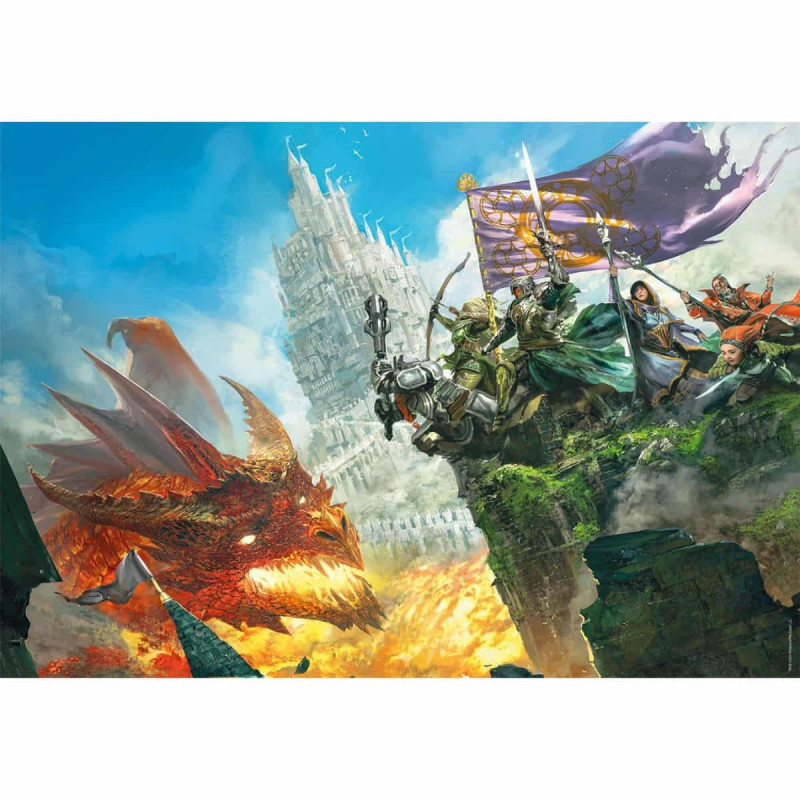 Puzzle Dungeons & Dragons 500 Piezas - Clementoni - hipergol.com
