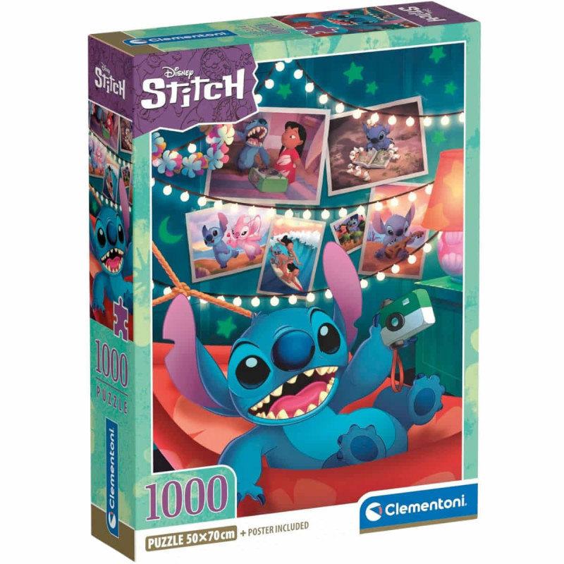 Puzzle Stitch 1000 Piezas - Diversión y Calidad Clementoni - hipergol.com