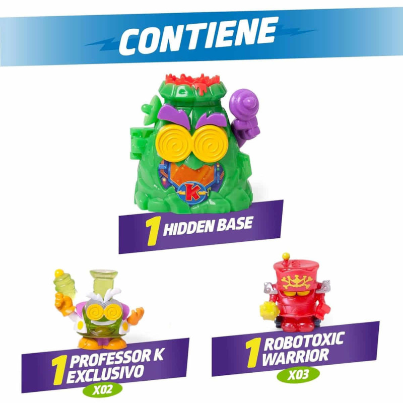 SuperThings Hidden Base Professor K - ¡Descubre los Secretos ...