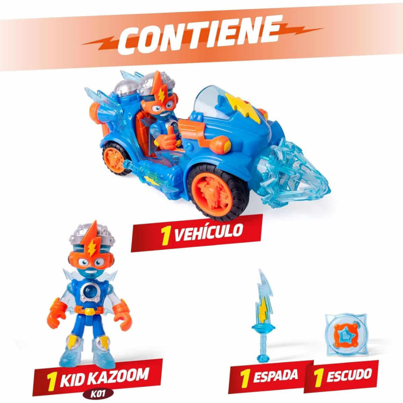 SuperThings Combat Vehicle Kid Kazoom - ¡Velocidad y Heroísmo ...