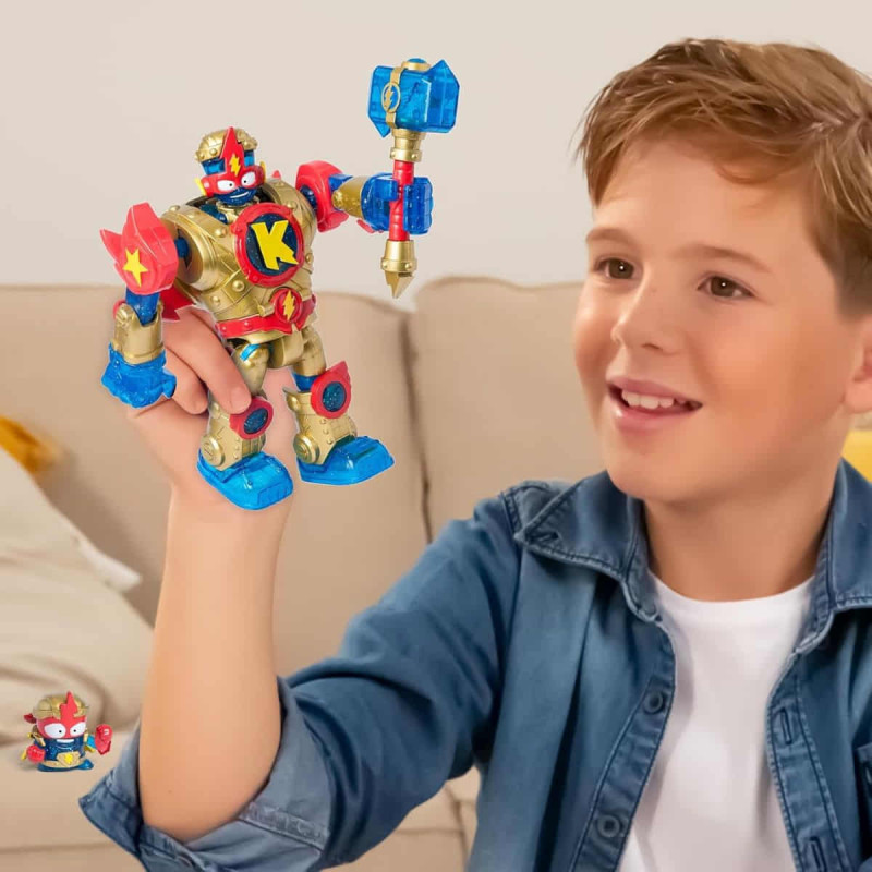 SuperThings Superbot Golden Armor - ¡Protege Kaboom City! - hipergol.com