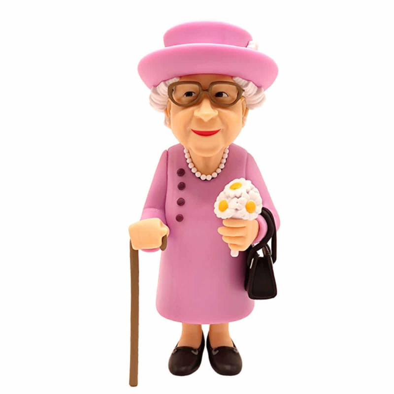 Figura Minix Reina Elizabeth II 12 cm - Colección histórica - hipergol.com