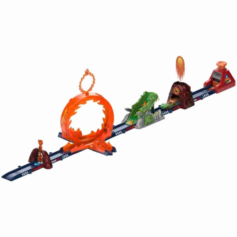 T-Racers Mix N Race Volcanosaurus - Carreras, Dinosaurios y Lava ...