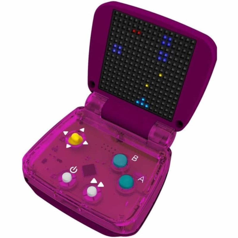 Juguete educativo TapTap Arcade Rosa - 10 juegos retro y aprendizaje - hipergol.com