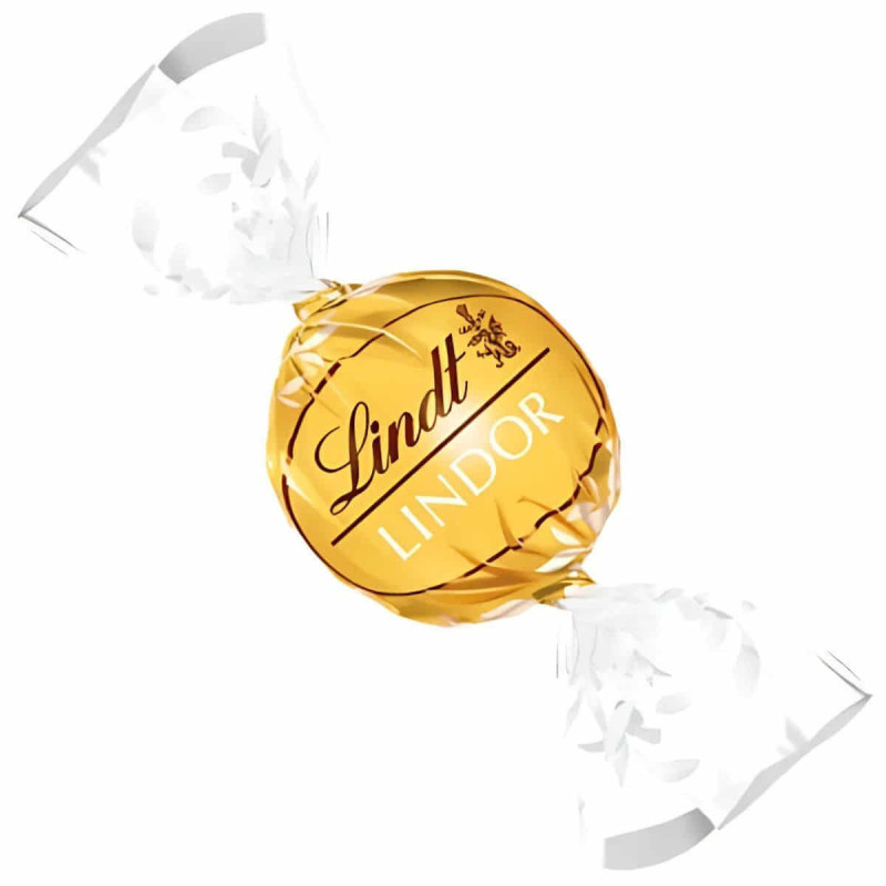 Bombón Lindt Chocolate Blanco 500g - Caja con 40 Bombones - hipergol.com