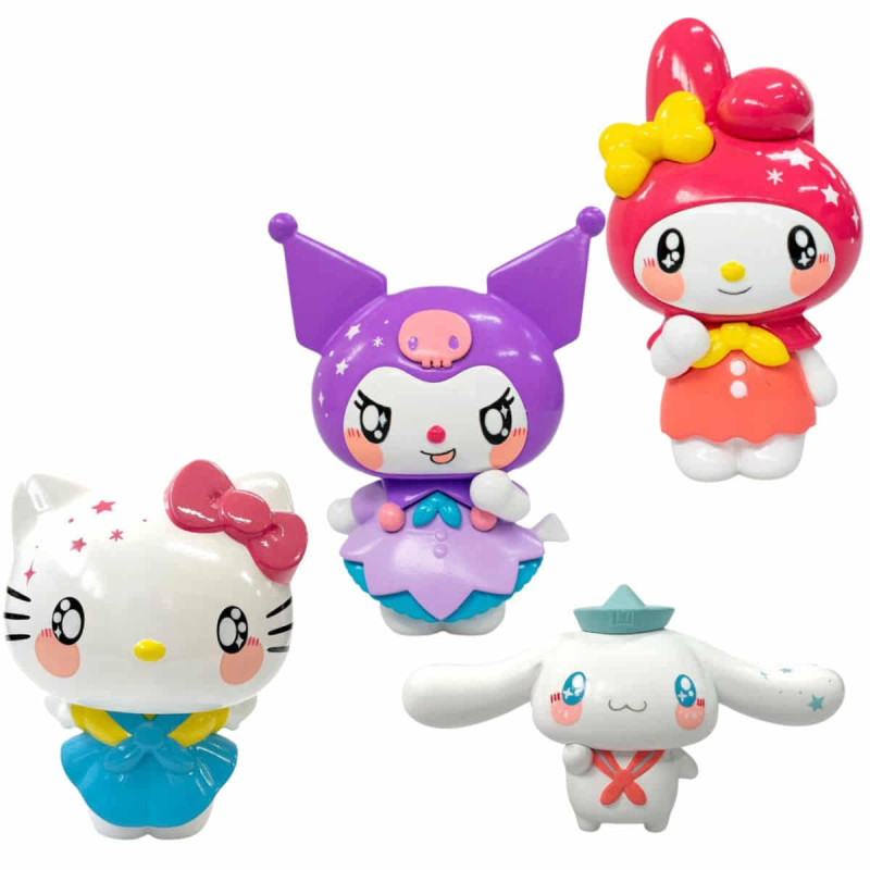 Set Hello Kitty y amigos 4 figuras Comansi 5cm - hipergol.com