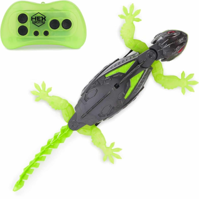 Lagarto Gecko Hex Bots con control remoto y batería USB - hipergol.com