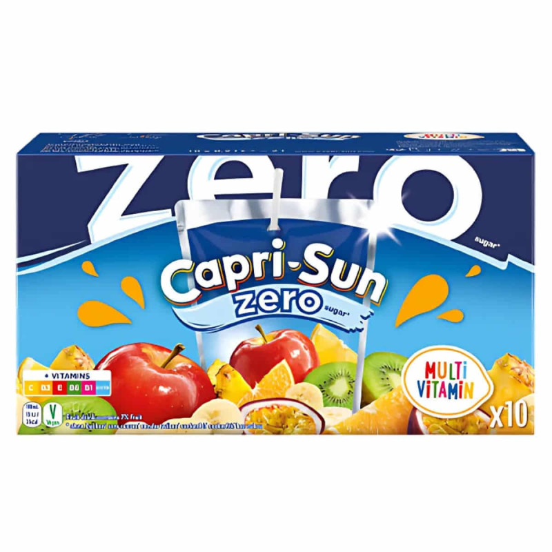 Zumo Capri-Sun Zero Multivitamin 200ml sin azúcar - hipergol.com