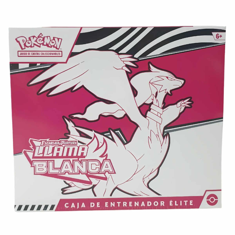 Caja Entrenador Élite Llama Blanca JCC Pokémon - hipergol.com