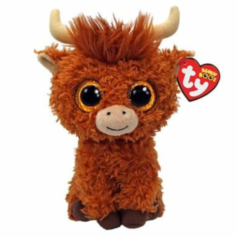 Peluche TY Alfie Vaca Beanie Boos 15 cm - hipergol.com