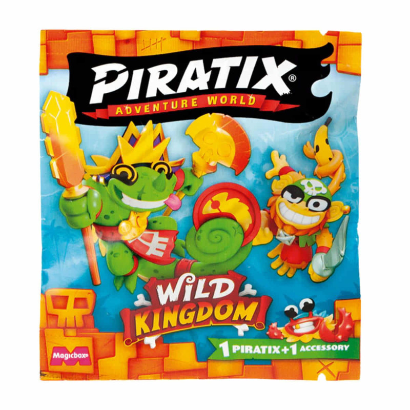 Piratix Wild Kingdom One Pack 24 sobres | Colección completa - hipergol.com